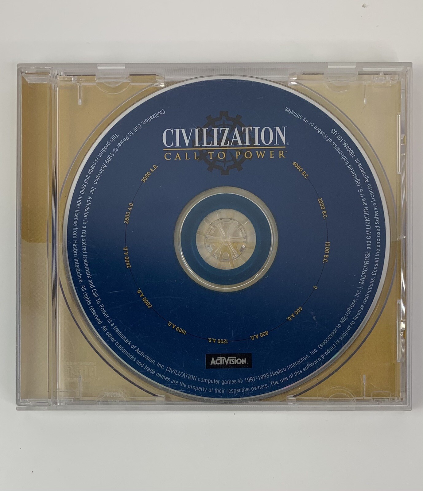 Civilization: Call to Power PC 1999 Activision Hasbro Interactive ...