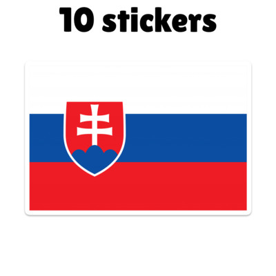 Slovakia Flag Sticker Decal Vinyl Fade & Waterproof | eBay Australia