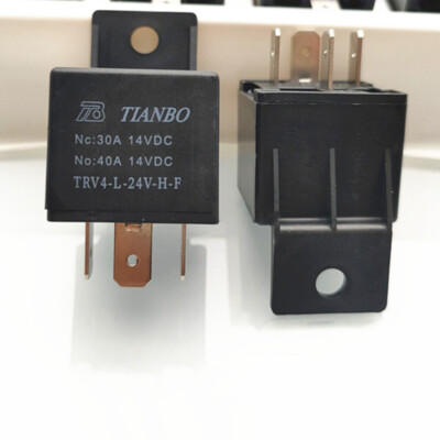5Pcs TIANBO TRV4-L-24V-H-F Automotive Relay 4Pins 30A 14VDC | eBay