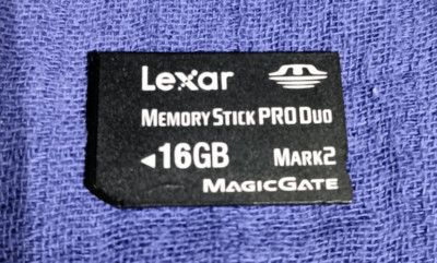 Lexar 16GB Memory Stick Pro Duo MARK 2 MagicGate | eBay