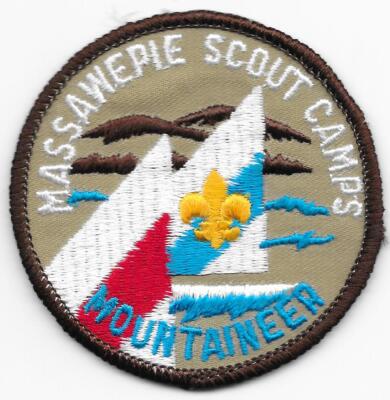Mountaineer Patch Massawepie Camps Otetiana Council Boy Scouts of ...