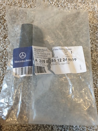 Mercedes-Benz C Class W205 REAR Bumper tow eye cover A2058851224 | eBay