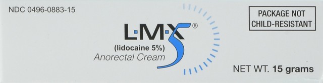 LMX 5 Topical Anorectal Cream Relives Minor Pains 15g for sale online ...