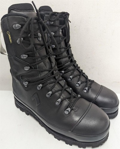 HAIX TIBET FOREST GORETEX BLACK GERMAN ARMY COMBAT BOOTS, UK10.5 EU45 ...