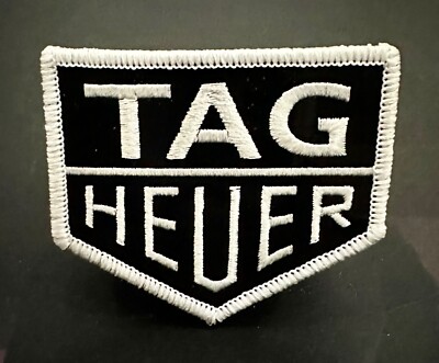 FABULOUS TAG HEUER EMBROIDERED IRON-ON PATCH... | eBay