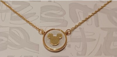 DISNEY MICKEY MOUSE MINNIE MOUSE PENDANT & CHAIN NECKLACE | eBay