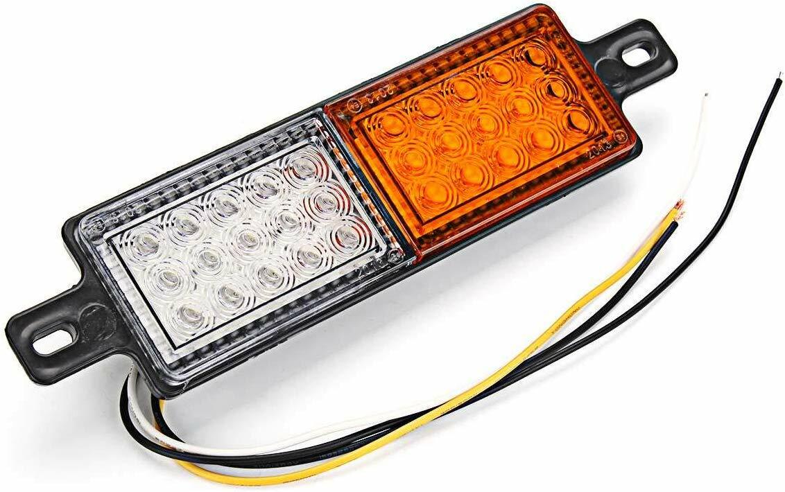 AU 2x LED Front Park / clear amber Indicator & DRL Lights For ARB & TJM ...