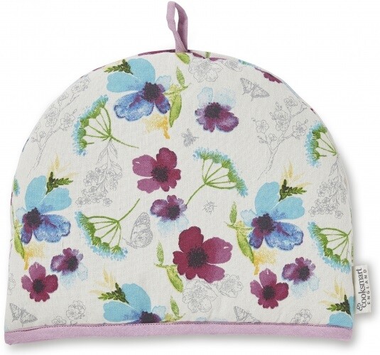 NEW COOKSMART INSULATED TEA POT TEAPOT COSY 100% COTTON NOVELTY KITCHEN ...