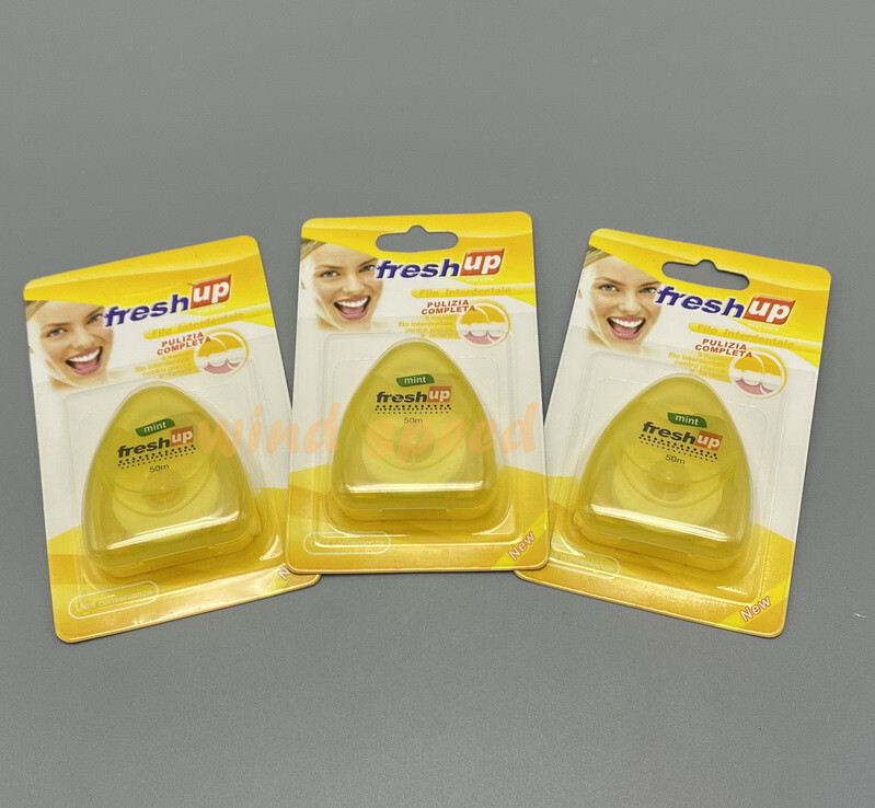 Dental Mint Tooth Flosser Sponge Floss Oral Hygiene Teeth Cleaning 50m ...