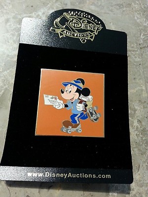 Disney Auctions P.I.N. Mickey Mouse Mailman LE 100 pin - Mail carrier ...