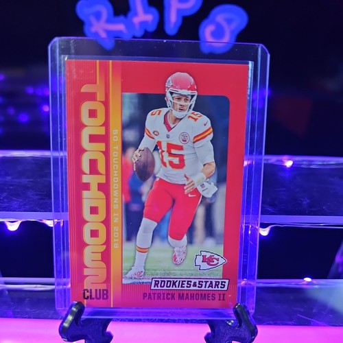 Patrick Mahomes II LONGEVITY Touchdown Club 2024 Panini Rookies & Stars ...