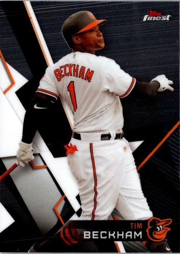 2018 Finest Tim Beckham #23 Baltimore Orioles Baseball Card | eBay