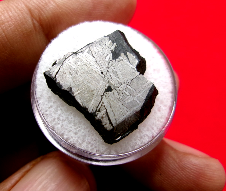 4.50 gram - Muonionalusta Iron Meteorite - etched specimen - from ...