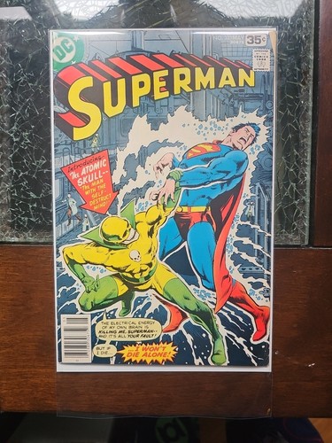 SUPERMAN #323 (DC: 1978) Jose Luis-Garcia Lopez 1st App. Atomic Skull ...
