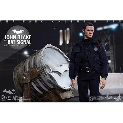 Movie Masterpiece Dark Knight Rising : John Blake w/Bat Signal ...