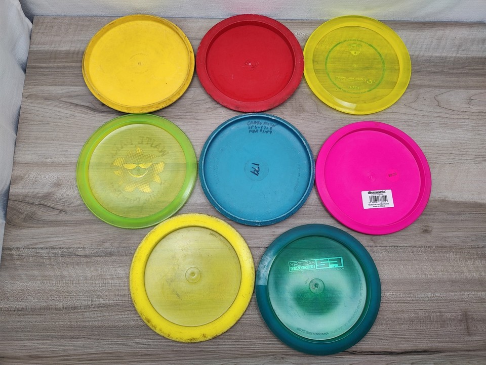 Lot of 8 Used Disc Golf Discs Innova, Latitude 64, Disc Mania | eBay