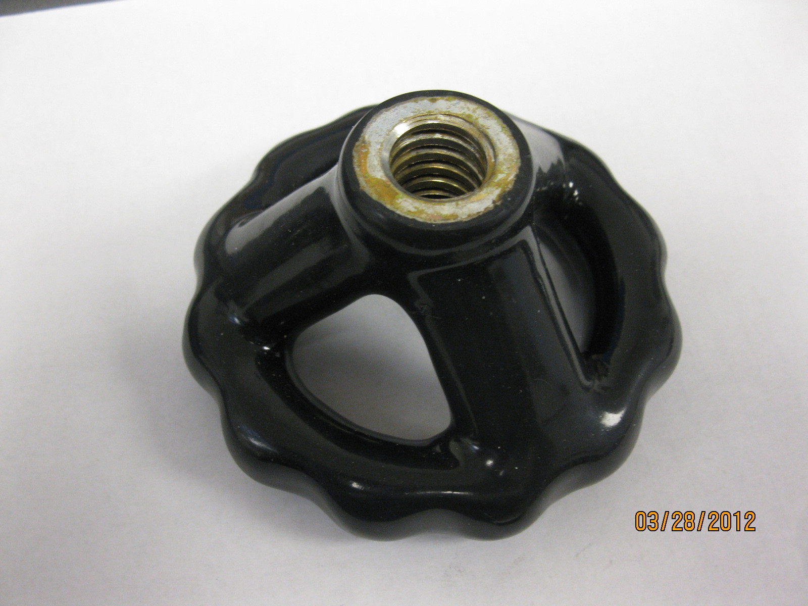 4" Hand Wheel 12308809 Polyurethane Coated 3/4" Bore | eBay