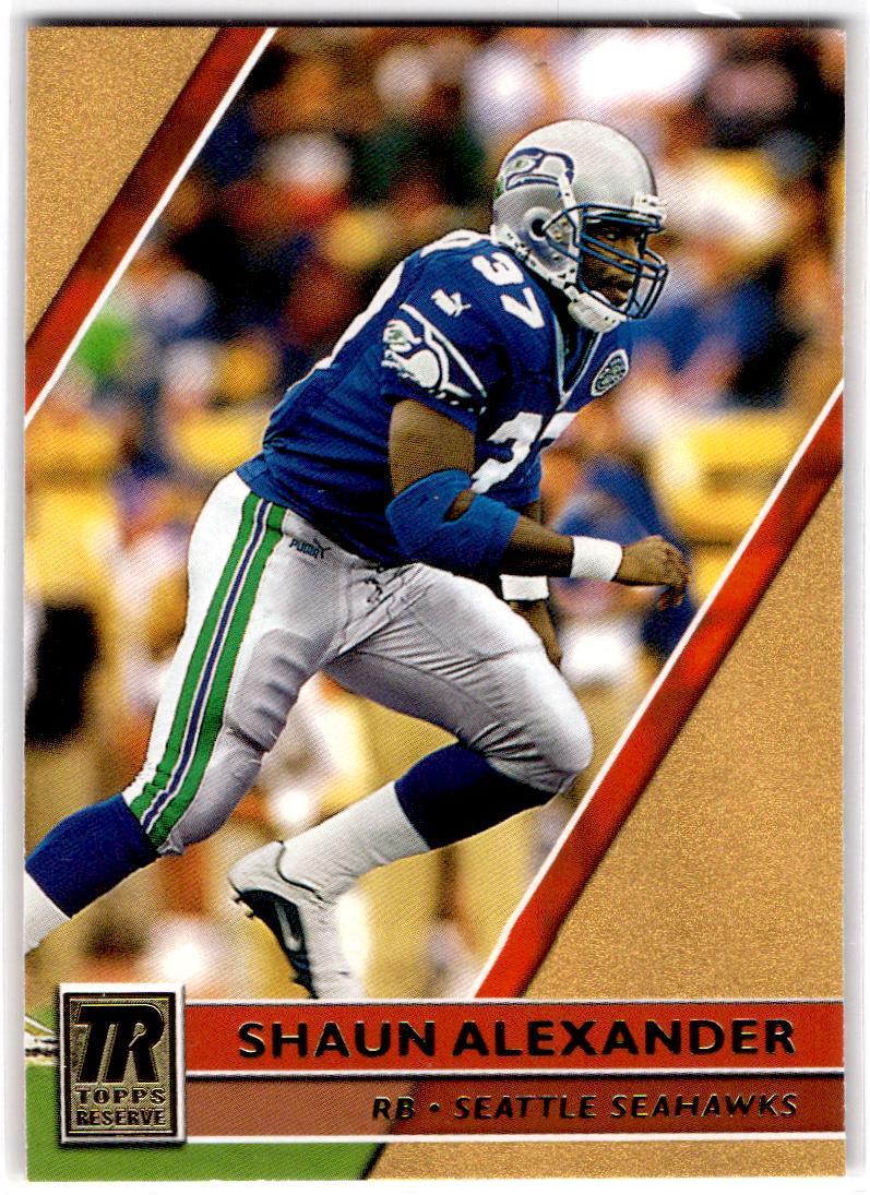 2001 Topps Reserve - #55 Shaun Alexander for sale online | eBay