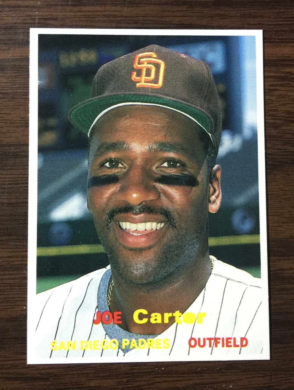 1990 SCD #54 JOE CARTER Baseball Card Pocket Price Guide Monthly ...