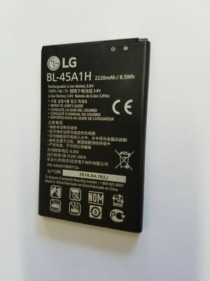 Genuine LG BL-45A1H Battery 2200mAh 8.5Wh K10 K425 K428 MS428 F670 ...