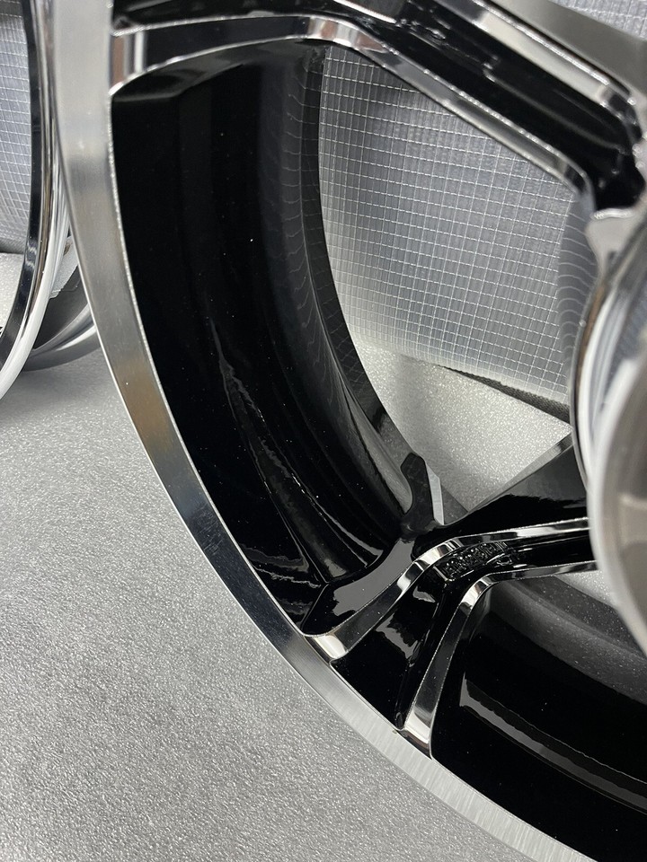 HARLEY road Glide WHEELS 2024 -25 CVO LIMITED CHROME & BLACK OEM RIMS ...