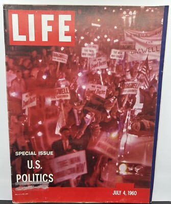 Life Magazine July 4 1960 US Politics | eBay