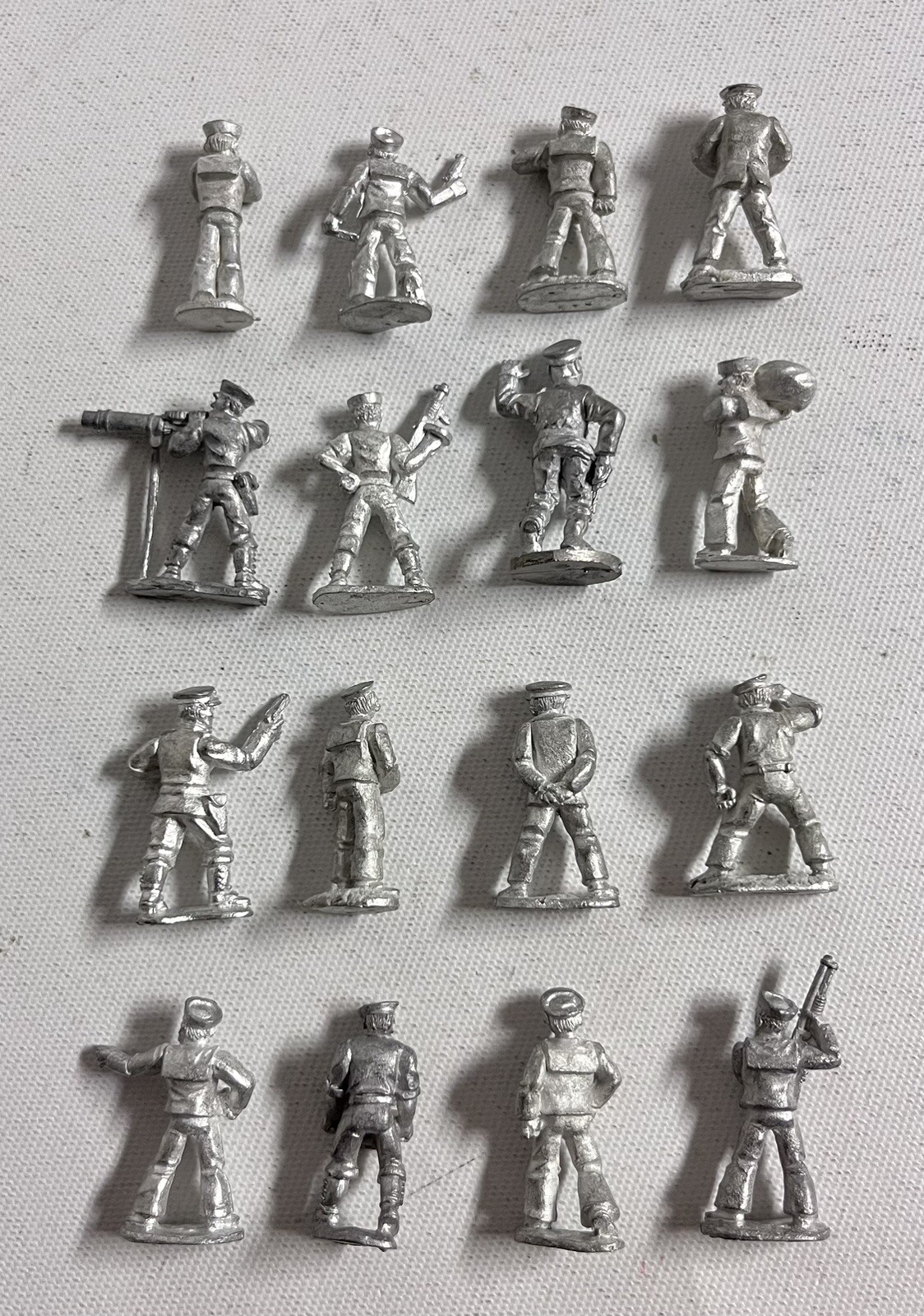 Lot of 16 Pulp Figures Bob Murch 28mm United States US Navy Metal Minis ...