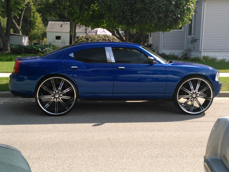 Donk Dodge Charger extended spindles 12-20 RWD Magnum 300c fit 26 28 30 ...