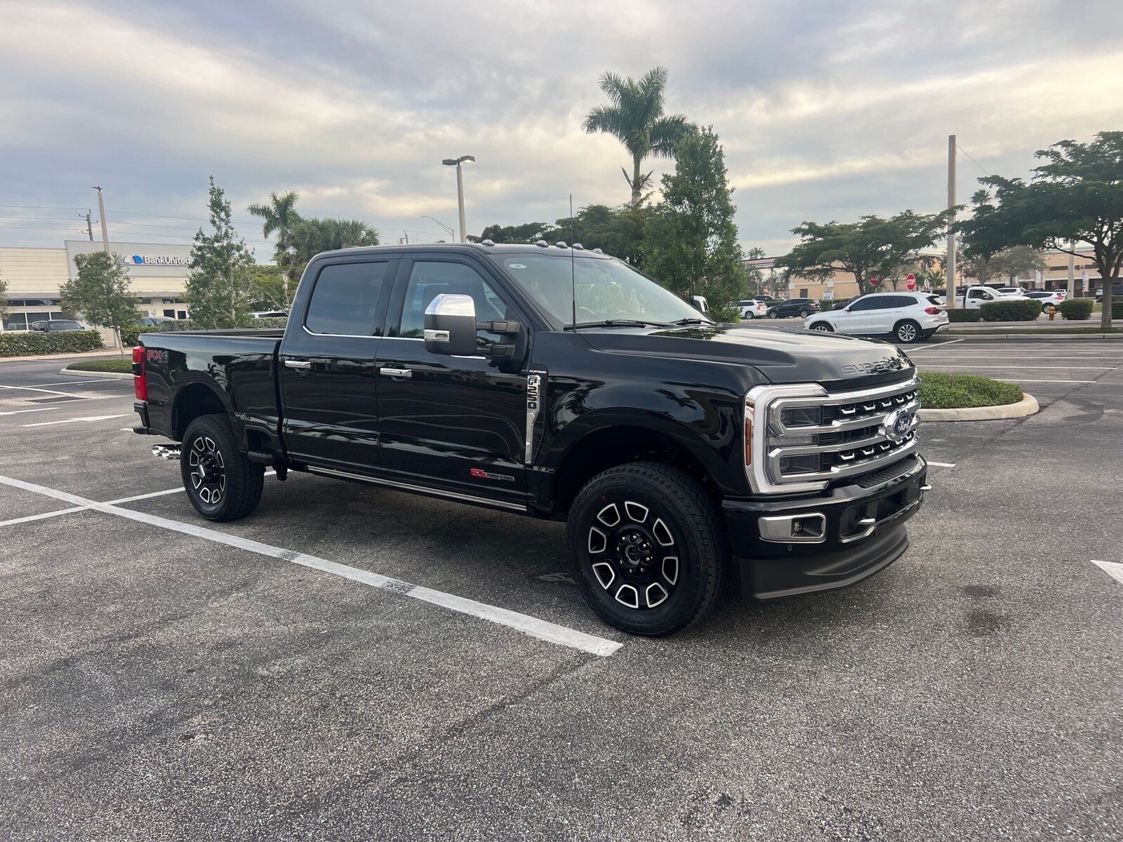 20" Ford F350 Super Duty Platinum OEM Wheels & Tires F250 2023 2024 F ...