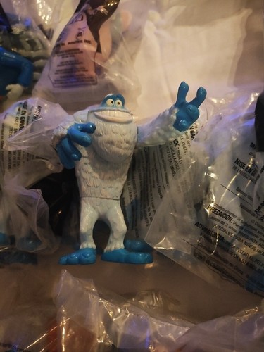 MONSTERS INC YETI Action Figure 4" Abominable Snowman Disney Pixar ...