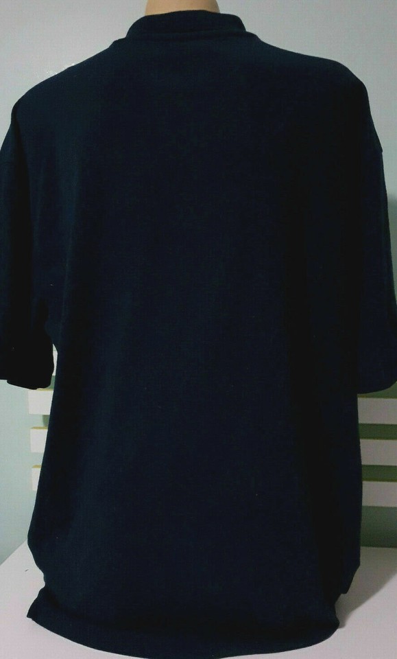 MENS 2XL SHIRT BLUE NAVY BOTANY BAY TRADERS LOWES MENS XXL COLLARED ...