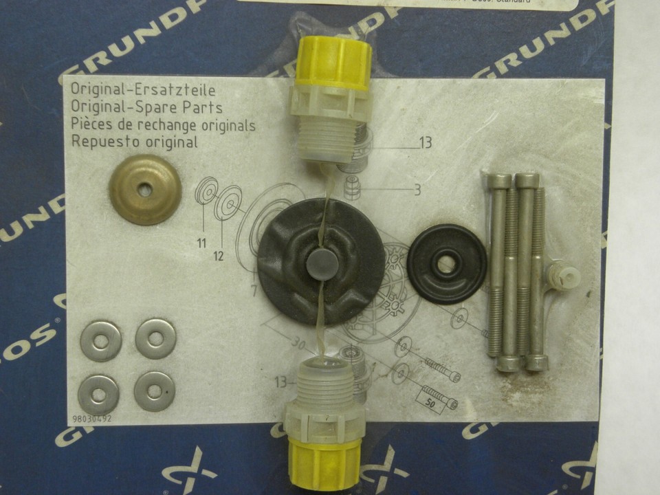 Grundfos 96641403 Kit DMI/DDI 4/5.5-PV/T/C maint Dosing Pump Kits ...