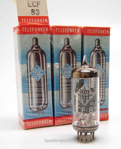 3 NOS Telefunken Vacuum Tubes / ECF83 -- CS1 | eBay