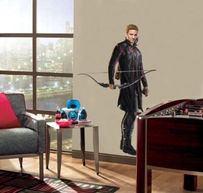 HAWKEYE Decal Removable WALL STICKER Decor Art The Avengers Marvel ...
