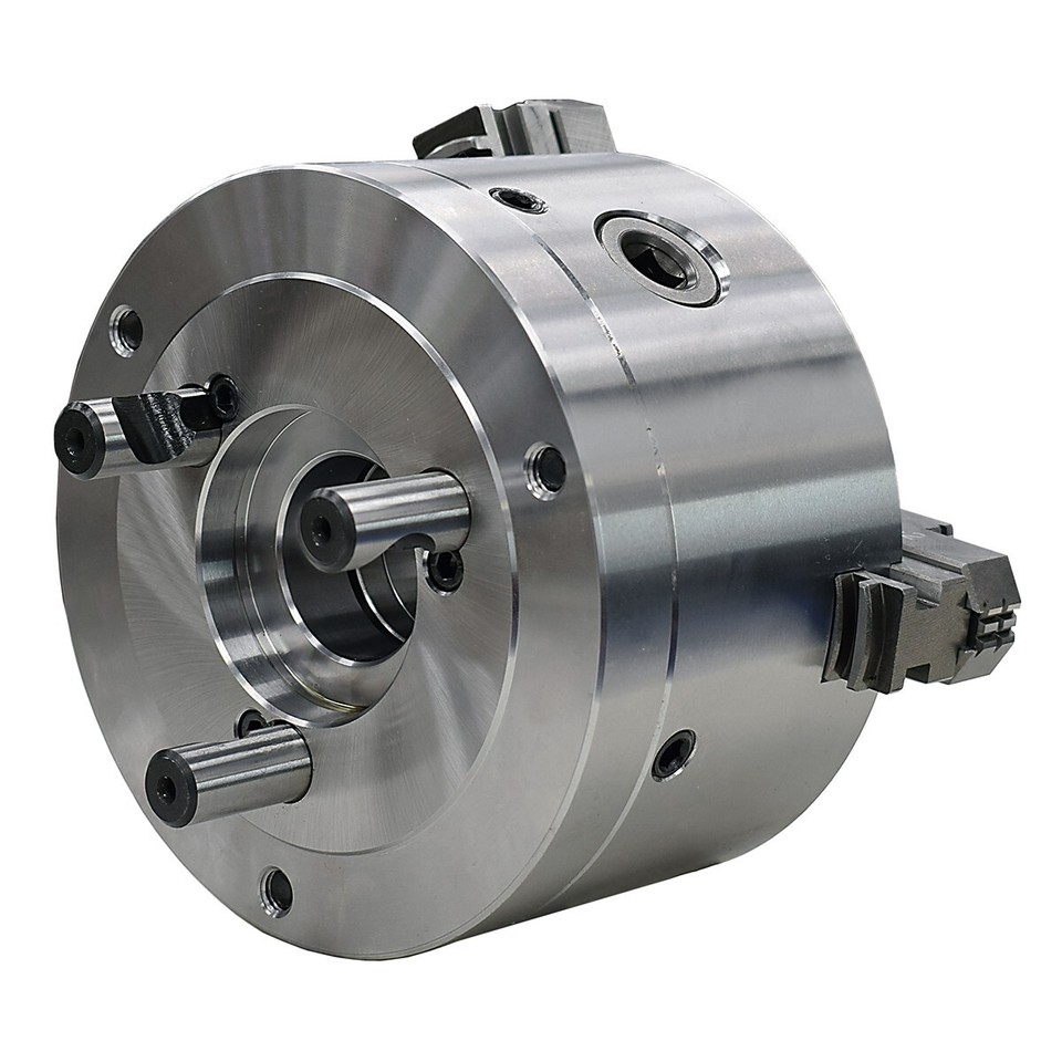 P MATTHEWS 6" ADJUSTABLE SET TRUE TYPE 3 -JAW LATHE CHUCK .0004" D1-4 ...