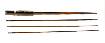 Horrocks Ibbotson H.I Utica NY 3 pc 8' 6" Spinner Bamboo Fly Rod | eBay