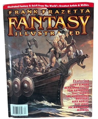 Frank Frazetta Fantasy Illustrated Magazine #2 Special Edition Summer ...