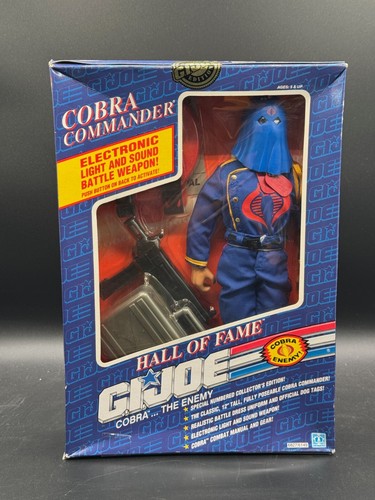 1991 Hasbro GI Joe Hall Of Fame Cobra Commander 12" Action Figure - NIB ...