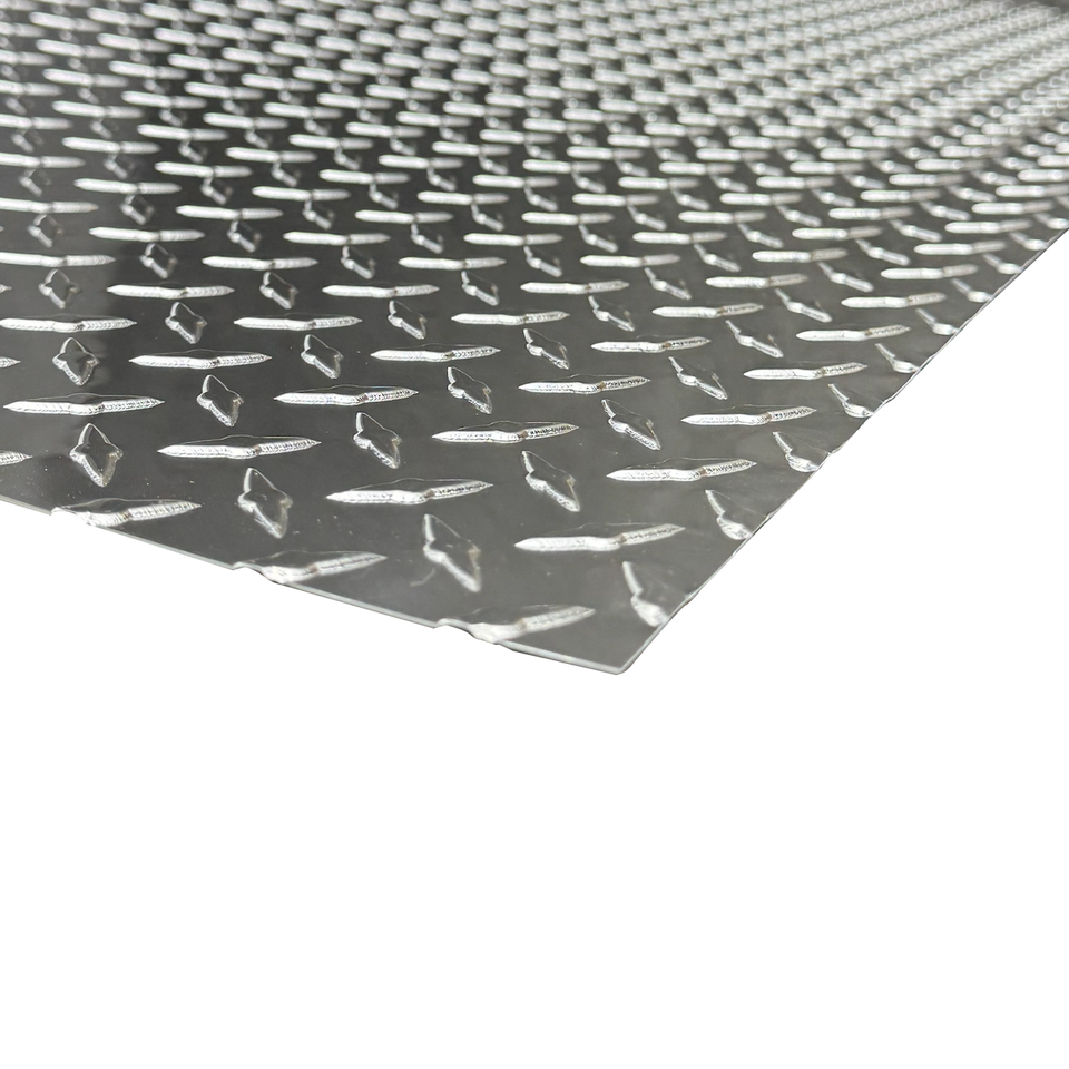 4' x 8' Aluminum Diamond Plate Sheet .025” Thick (1/40th) Embossed ...