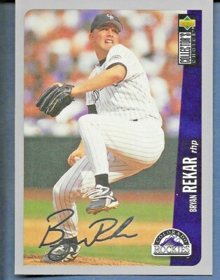 1996 (ROCKIES) Collector's Choice Silver Signature #542 Bryan Rekar | eBay