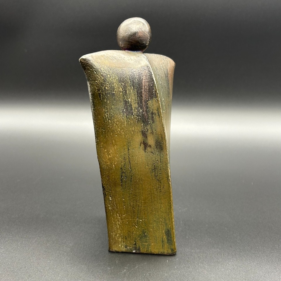 Vtg Barb Hertel Studio Pottery Guardian Spirit Person Angel 8" Tall PNW Artisan | eBay