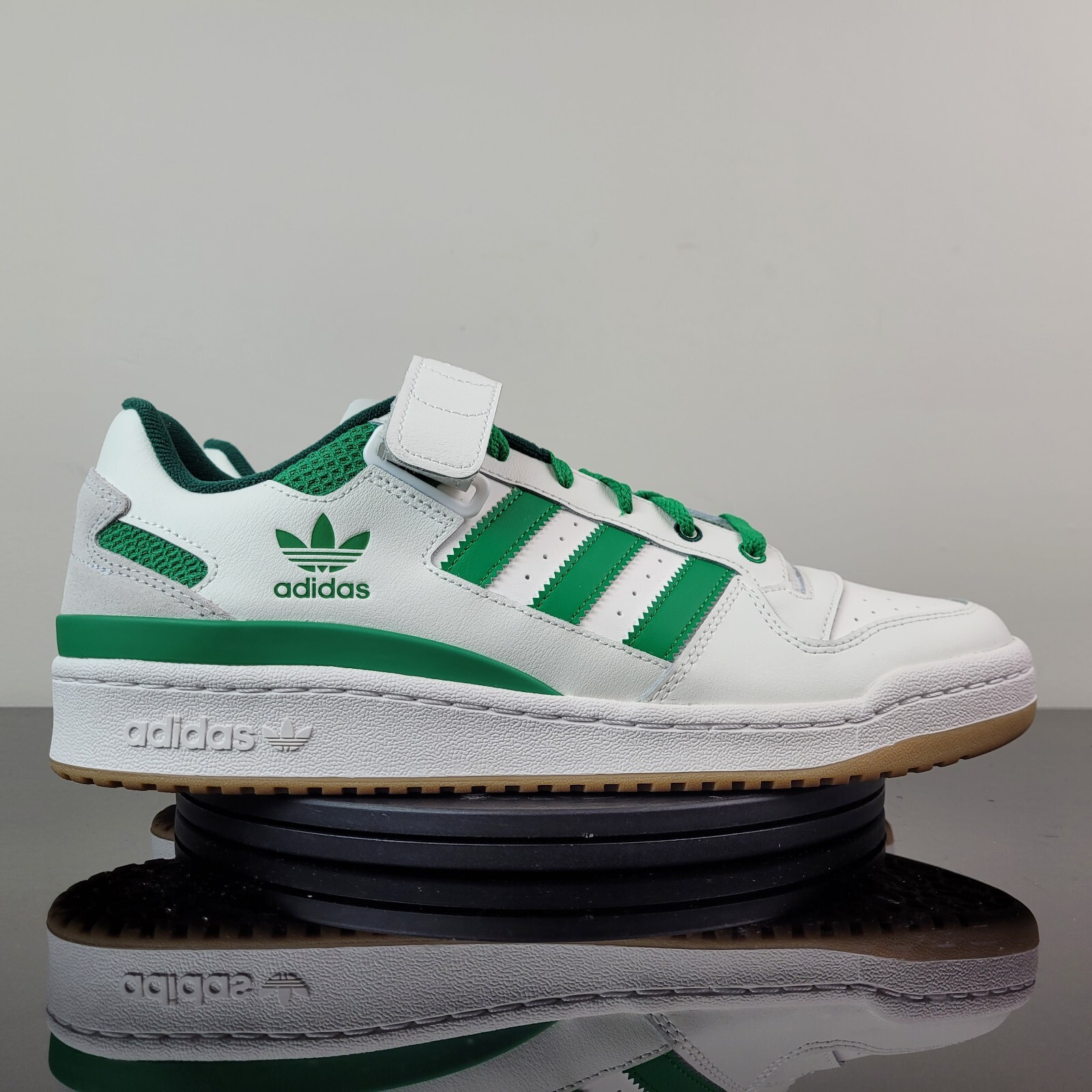 Adidas Originals Forum Low Shoes Green White Sneakers IE7175 Men's Sz ...