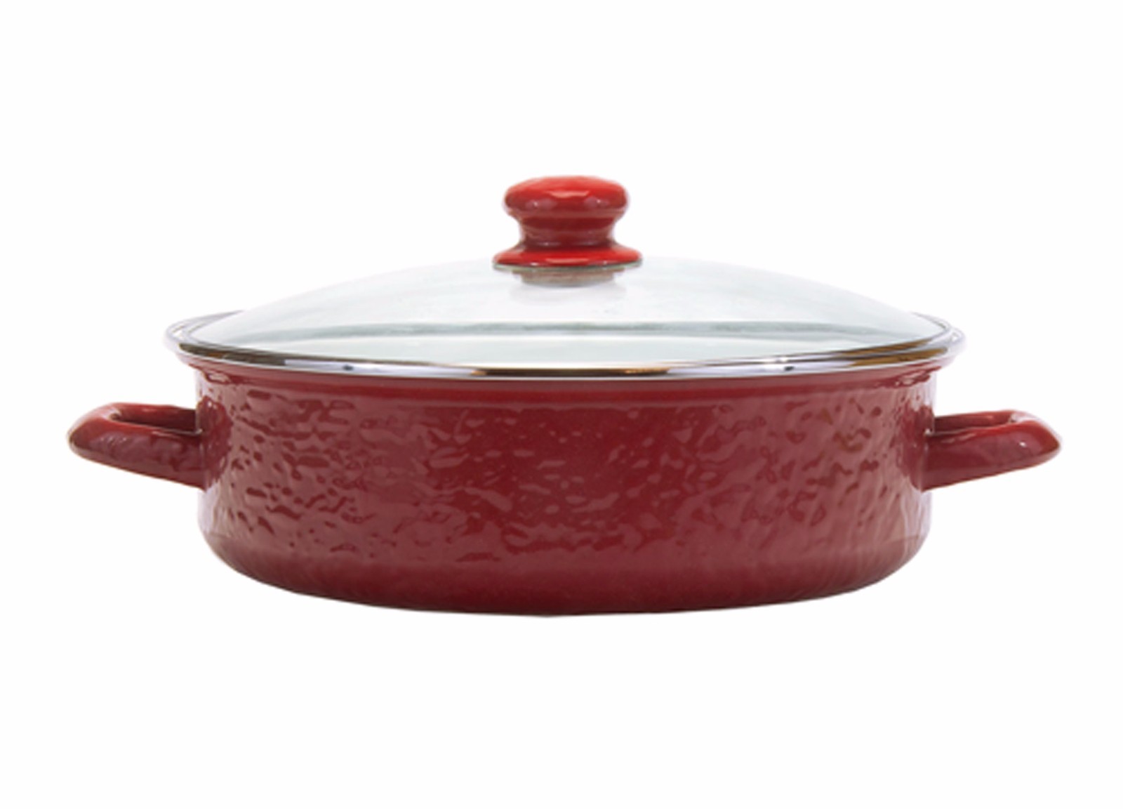 Golden Rabbit 3 Quart Enamelware Saute Pan with Lid, 9 Color Choices | eBay