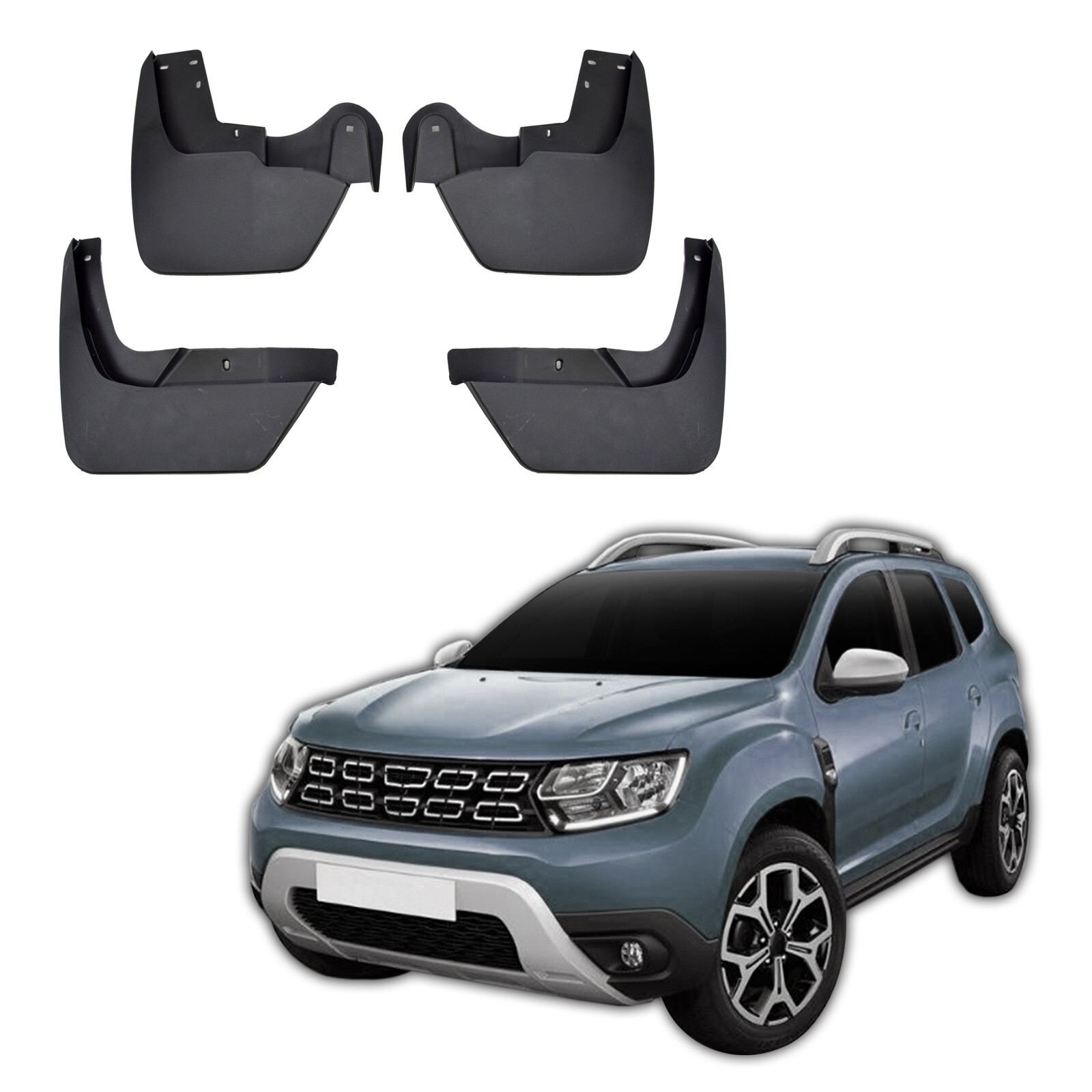 Mudguards Mud Flap Flaps Splash Guard For Dacia Duster mk2 2018-2024 ...