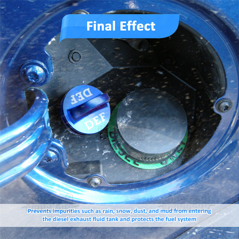 Fuel DEF Cap For Ram 1500/2500/3500/4500/5500 Cummins EcoDiesel 6.7L ...
