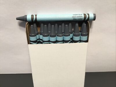 (16) Crayola Crayons (cadet blue) BULK | eBay