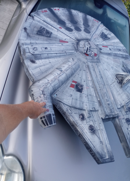 STAR WARS Millennium Falcon Prop made for cinema display.Big Big :D | eBay