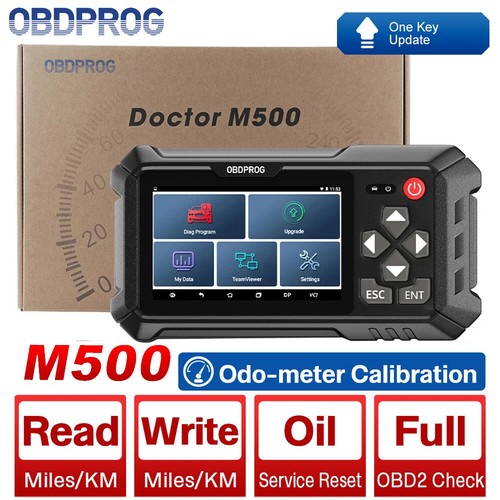 OBDPROG Odometer Correction Mileage Adjustment Odometer Tool Oil OBD2 ...