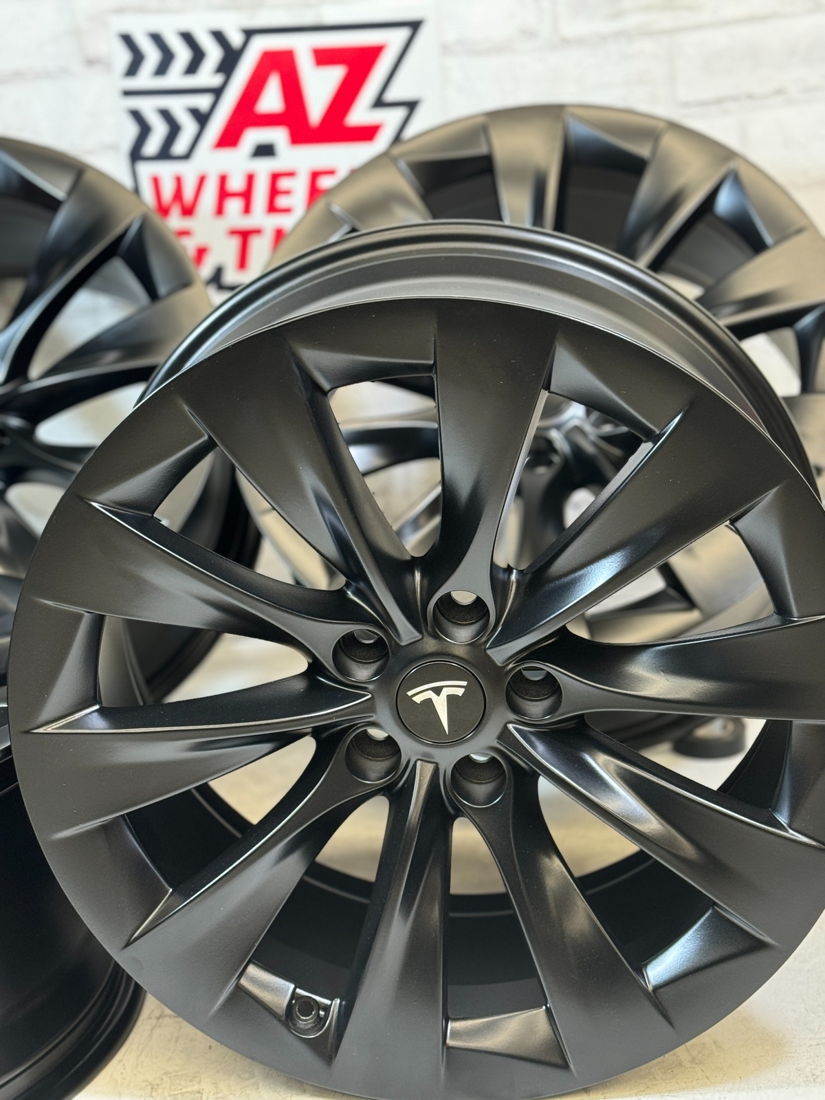20" Inch TESLA OEM Wheels Rims Model Model X and Model S 5x20 Staggered ...