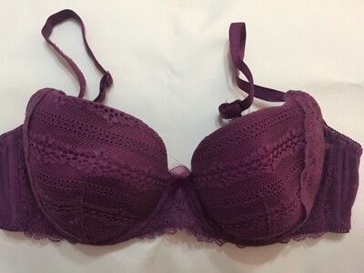 YMAMAY Bra size it 5b us 38b eu 85b padded underwired Dark Red | eBay